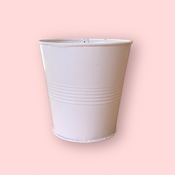 Vintage | Accents | Blush Pink Plant Pot | Poshmark